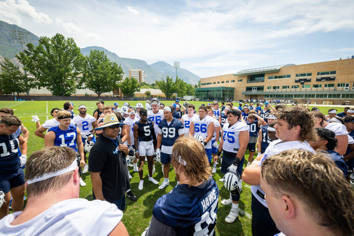 BYU Football Fall Camp Week 3 - The Forkball