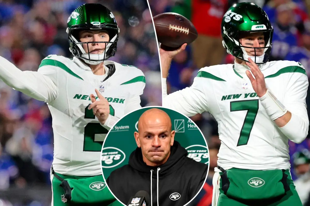 Zach Wilson Benched in Jets’ Loss; Coach Saleh Noncommittal on QB