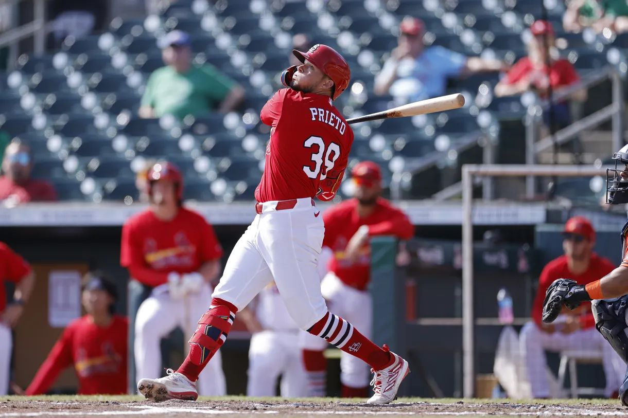 Prieto and Saladin Named Cardinals' Minor League Players of the Month ...